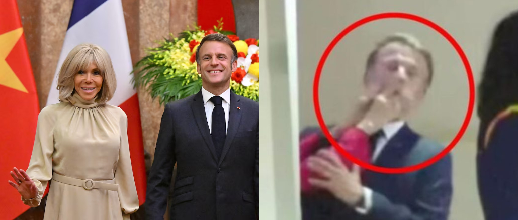 French President Macron Reportedly Slapped by His Wife On a Plane ...