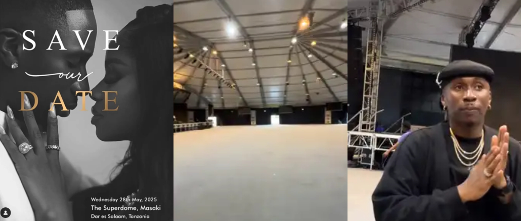 Videos of Priscy’s and husband, Juma Jux final wedding venue in ...