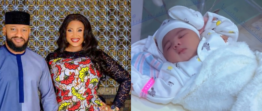 Yul Edochie Shows Off His Beautiful Baby Girl With Judy Austin - Gistlover