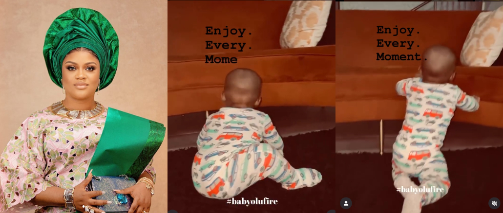 “My Rainbow After The Storm”- Dayo Amusa Celebrates Son Olufire At 7 ...