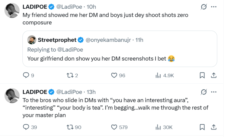 Rapper Ladipoe Slams Men’s Awkward DM Pickup Lines - Gistlover