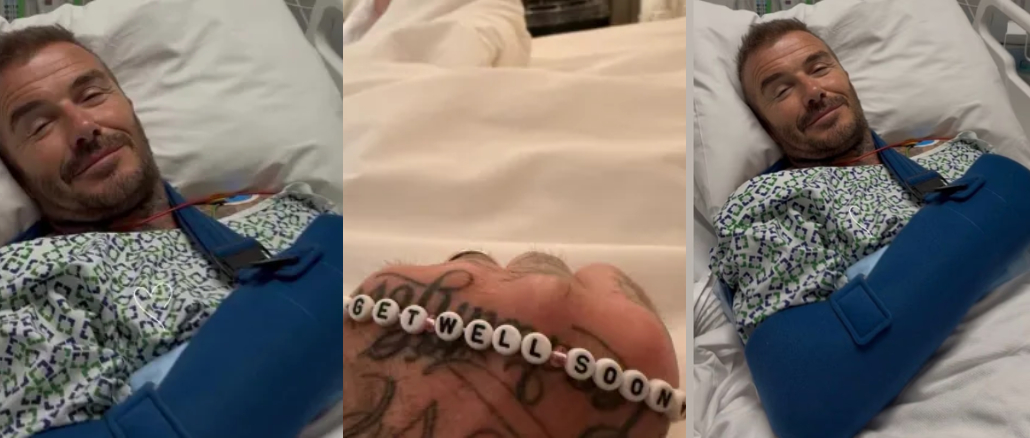Football Icon, David Beckham Hospitalised with Undisclosed Injury ...
