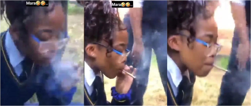 Viral Clip Shows Schoolgirl Smoking Weed 18 Times on Her 18th Birthday ...