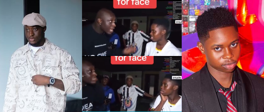 Drama Unfolds As Carter Efe Slaps Peller During Livestream, Video ...