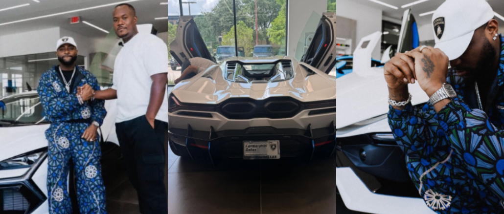 Davido Buys Custom Lamborghini Revuelto Worth Over $600K - Gistlover