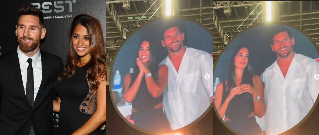 Messi And Wife Caught On Kiss Cam At Coldplay Concert, Fans Go Wild ...