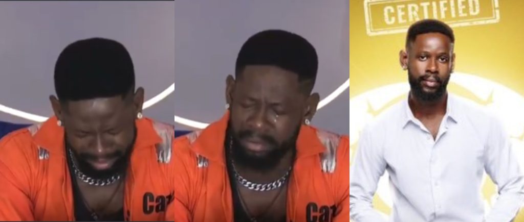 BBNaija Season 10: Mensan Breaks Down In Tears During Emotional Diary ...