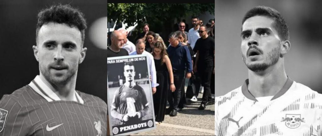 Photos Emerge from Funeral of Late Diogo Jota and His Brother, André ...