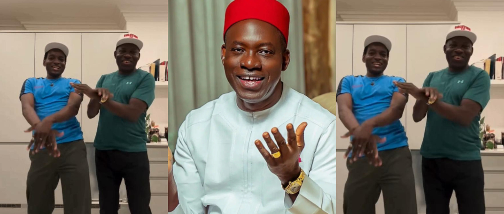 Governor Soludo Shows Off Dance Moves with Son Ozonna in Viral ...
