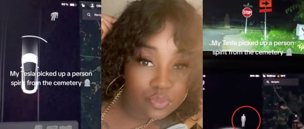 Woman Stunned as Tesla Allegedly Detects Ghost Outside Boyfriend’s ...