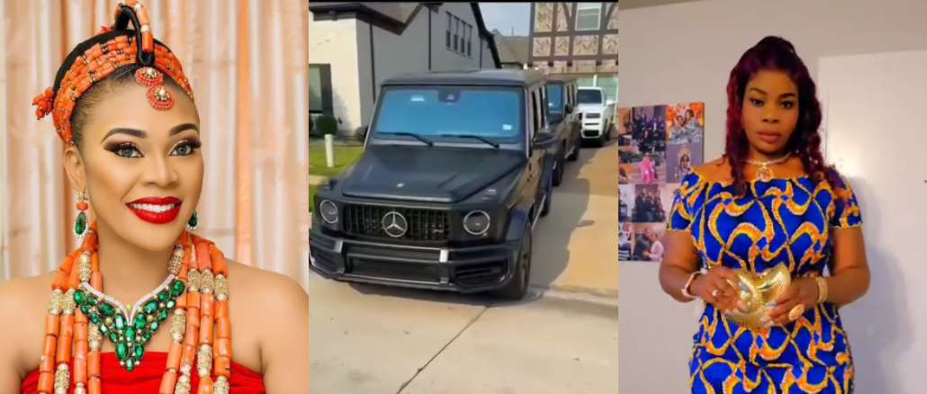 Drama Ehi Ogbebor And Lover Mock Twin Sister Amid Luxury Car Show-Off ...