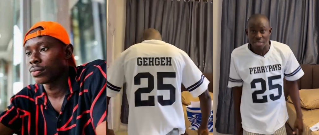 Fans Question Price As Geh Geh Reveals Official Uniform For His Online ...