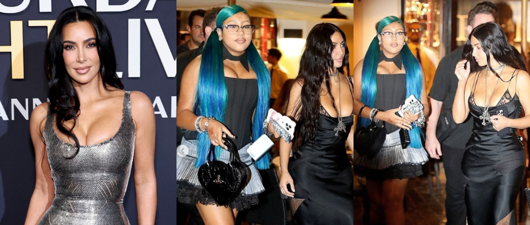 Kim Kardashian Faces Backlash Over 12-Year-Old Daughter’s Corset Outfit - Gistlover