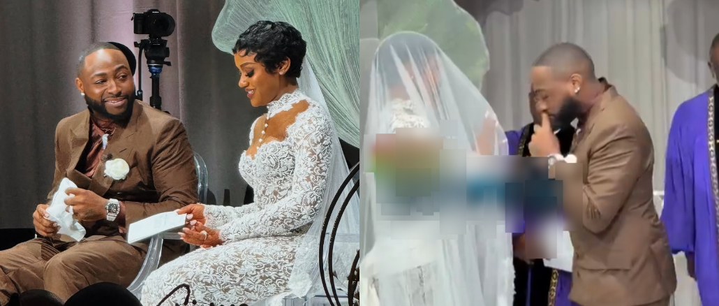 Davido and Chioma Exchange Heartfelt Vows at Glamorous Miami White ...