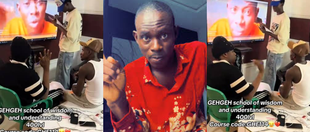 Viral Clip Shows Young Men Taking Notes at ‘GehGeh School of Wisdom ...
