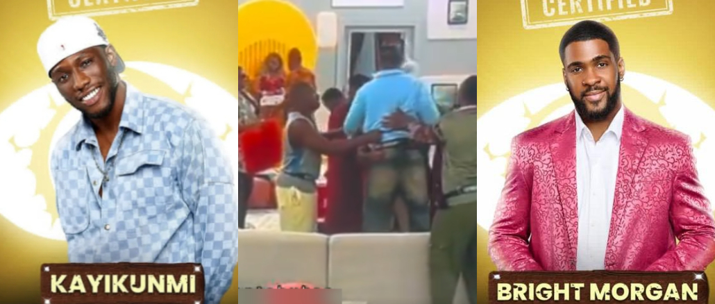 BBNaija S10: Near Fight Between Bright And Kayikunmi Sparks Reactions ...