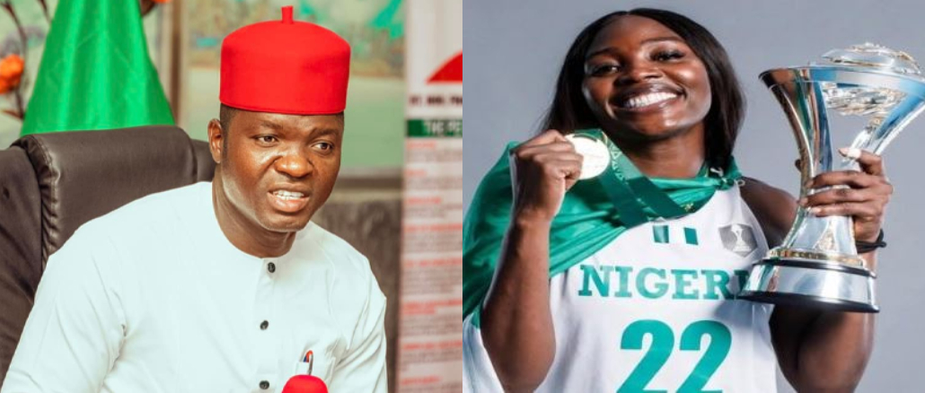 Ebonyi State Governor Rewards D’Tigress Star Blessing Ejiofor With Duplex, ₦30m - Gistlover