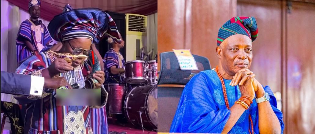 Gospel Singer Bola Are Blesses Olubadan’s Throne In Powerful Prayer ...