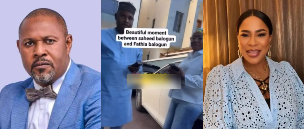 “Fight Don Tire Them”- Video Of Saidi Balogun And Fathia Williams Sets ...
