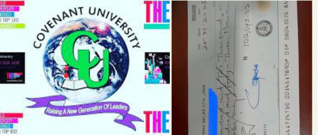 Outrage as Covenant University Staff Allegedly Gets ₦102,000 Gratuity ...