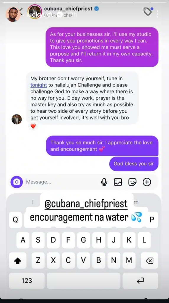 Cubana Chief Priest Reacts As Lucky Udu Cries Out Over Financial ...