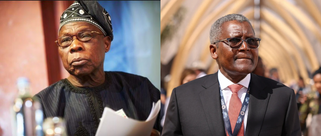 How I Helped Dangote Build His Cement Empire – Obasanjo - Gistlover