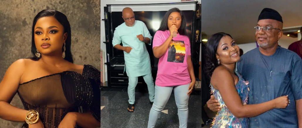 Nollywood Star Bimbo Ademoye Celebrates Father’s Acting Debut In ...
