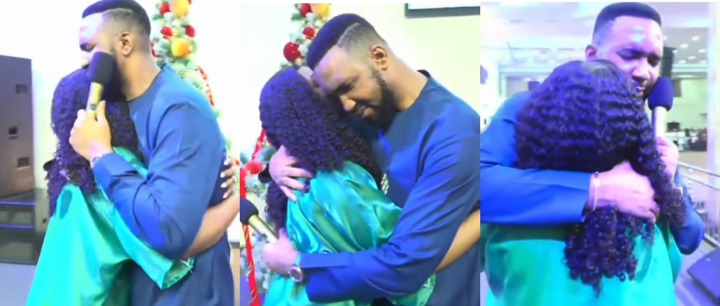 Emotional Moment Pastor Chris Okafor’s Wife Hugged Him After Public ...