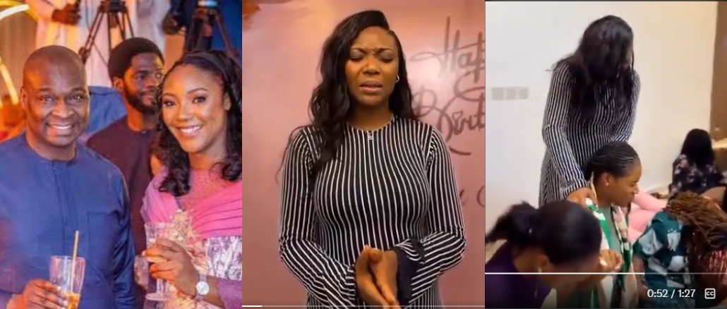 Sandra Areh Turns Birthday Bash Into Prayer Session As Ladies Fall Under Ministration - Gistlover