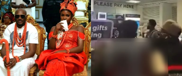 Old Video of 2Baba’s Wife, Natasha Osawaru, Confronting Singer at ...