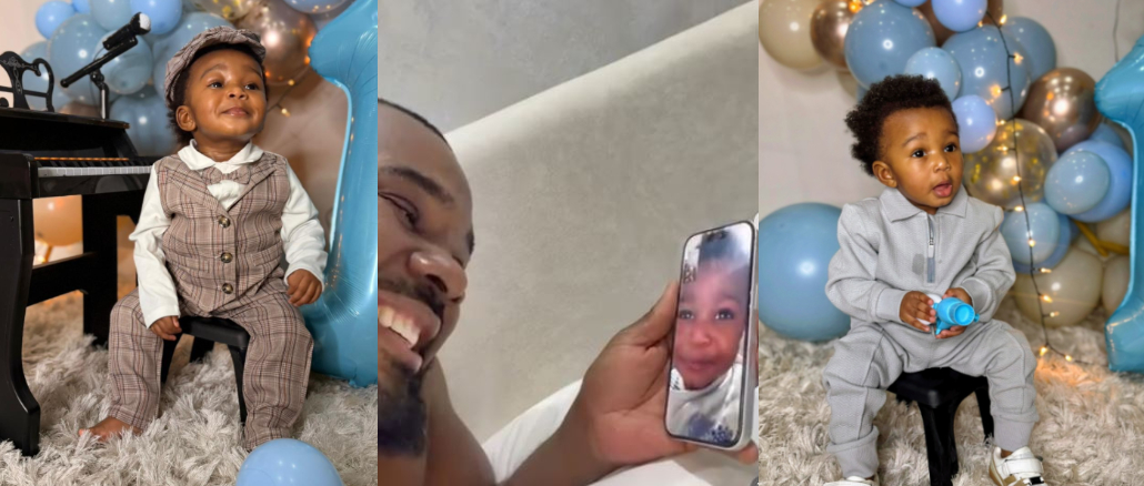 Williams Uchemba Promises to “Shut Down the UK” as Son Ethan Turns One ...