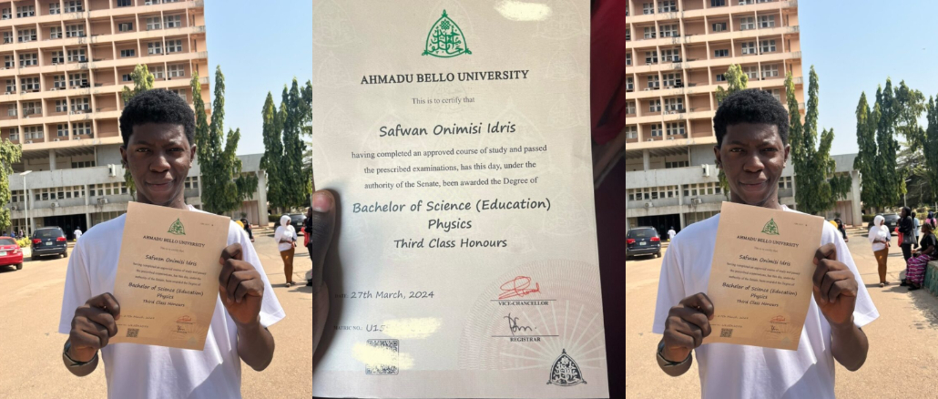 Nigerian Physics Graduate with Third-Class Degree Bags Surprise UK ...