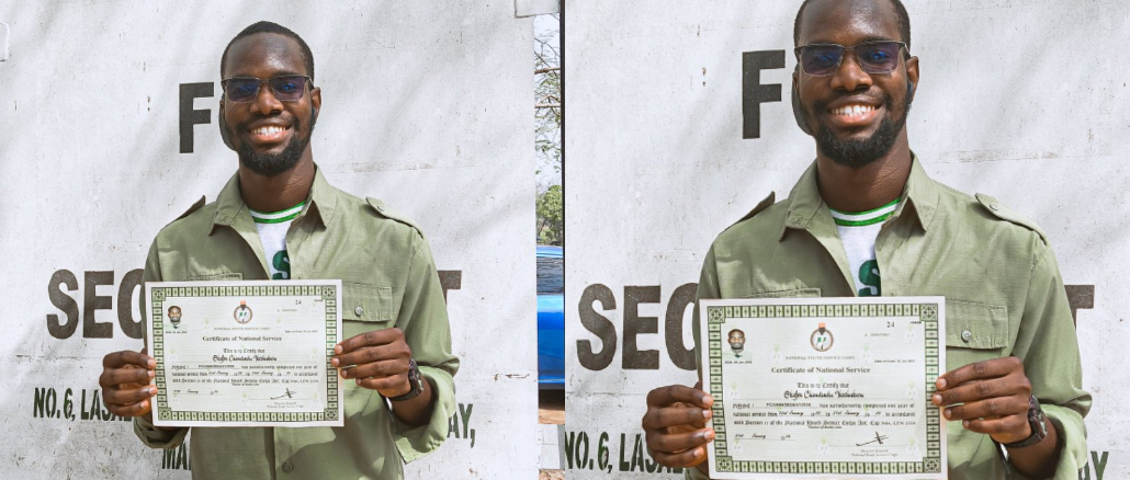 Nigerian Man Completes NYSC After 2 Years, Shares His Story - Gistlover
