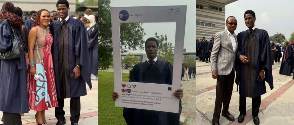 Singer, 2Baba’s Son, Zion Matriculates At Pan-Atlantic University ...