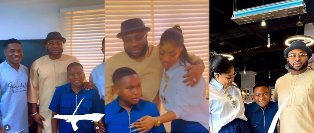 Tonto Dikeh and Son Reunites With Ex-Husband at Pastor Jerry Eze’s ...
