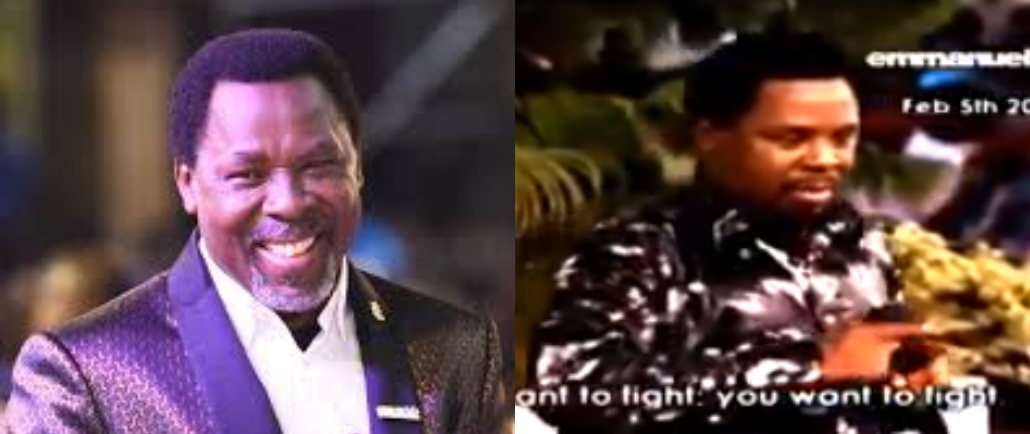 "Trouble has come."- Viral Clip Shows Late Prophet T.B. Joshua ...