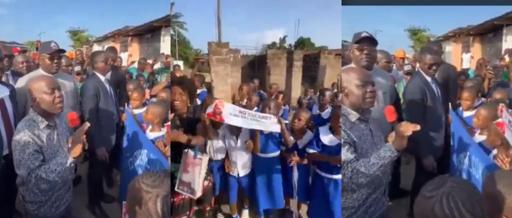Alex Otti Praised After Stopping Pupils From Waiting Hours to Welcome ...