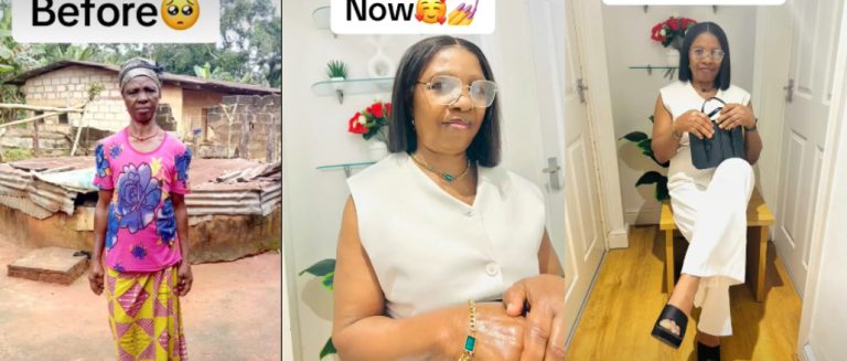 "God Pun!$H Poverty"- Lady Sparks Buzz As Grandmother’s Transformation ...